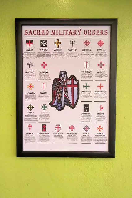 THE SACRED MILITARY Orders from the Crusades £24.00 - PicClick UK