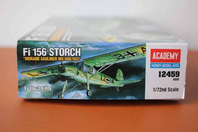 ACADEMY 12459 FI 156 Storch "Morane Saulnier MS 500/502" 1:72 Plastic ...