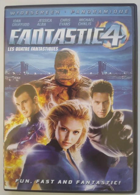 FANTASTIC FOUR (DVD, 2005, Canadian Widescreen) $6.30 - PicClick CA