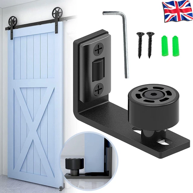 ADJUSTABLE FLOOR GUIDE Wall Door Bottom Guide Sliding Barn Door ...