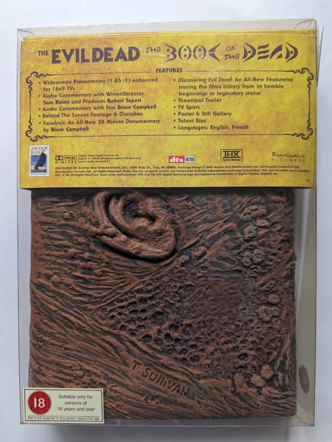 EVIL DEAD 'BOOK of the Dead' Anchor Bay Special Edition DVD Excellent ...