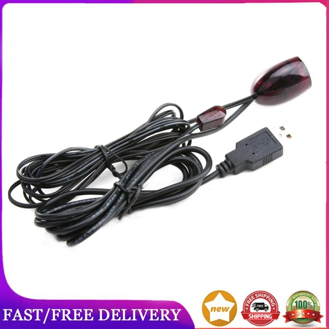 IR INFRARED REMOTE Control Receiver Extender Repeater Emitter USB ...