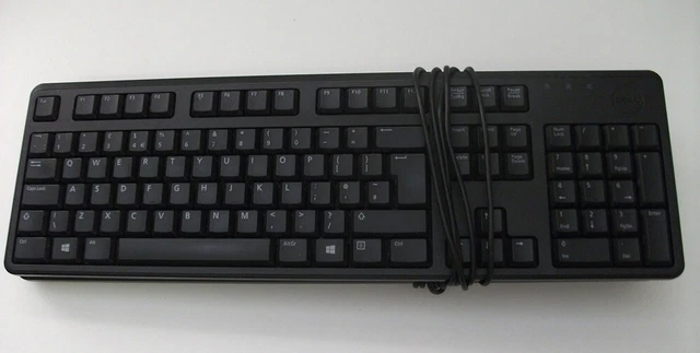 JOB LOT 6X Dell KB212-B 0C643N Black USB Keyboards £29.95 - PicClick UK