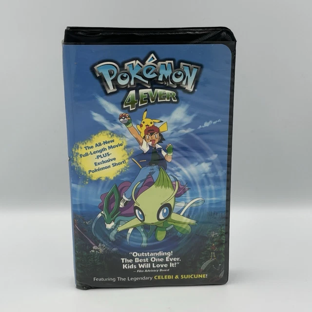 POKEMON 4 EVER VHS 2003 Full Length Movie Tape - Clamshell - Miramax £ ...