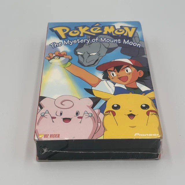 POKEMON VOL. 2 The Mystery of Mount Moon Factory Sealed VHS Tape 1998 ...