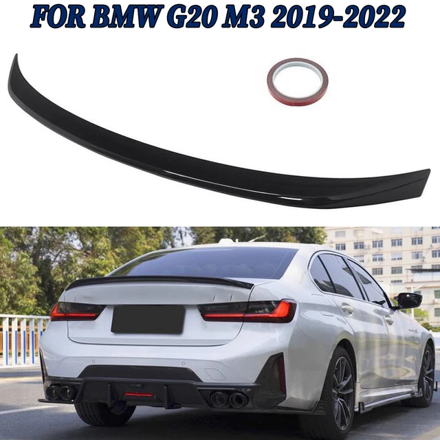 GLOSSY BLACK M Performance Rear Spoiler Wing For BMW G20 330i M340i ...