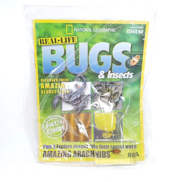 NATIONAL GEOGRAPHIC REAL Life Bugs & Insects #60 Darkling Beetle ...