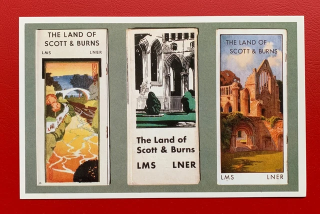 LMS & LNER Railways, The Land Of Scott & Burns Publicity - Dalkeith ...