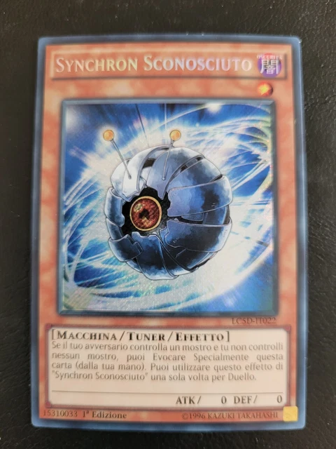 CARTA YU-GI-HO LC5D Synchron Sconosciuto It022 Rara Segreta 1°Edizione ...