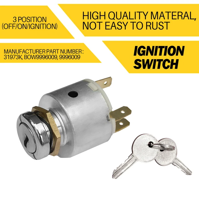 IGNITION LOCK STARTER Switch W/2Keys FOR Mini Morris Minor Sprite ...