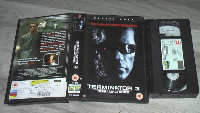 TERMINATOR 3 VHS Video Ex Rental Big Box RCA Cert £5.99 - PicClick UK