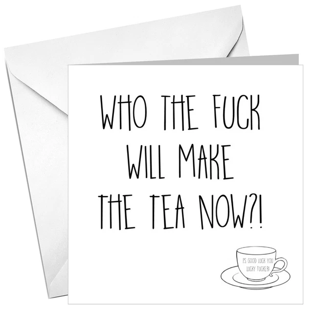 NEW JOB CARD Sorry Your e Leaving Good Luck Office Banter Funny Rude new-job-card-sorry-your-e-leaving-good-luck-office-banter-funny-rude