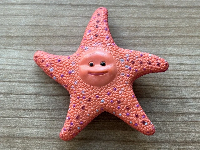 2003 FINDING NEMO Disney Store Peach Starfish Toy Figure Collectable ...