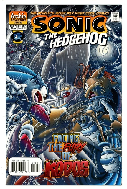SONIC THE HEDGEHOG Vol 2 70 NM Archie $22.00 - PicClick CA