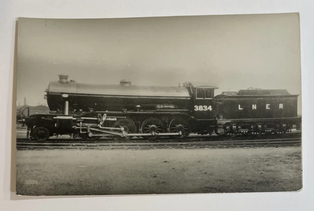 RAILWAY LOCOMOTIVE PHOTOGRAPH - Lner 3834 Doncaster - F1124 £3.50 ...