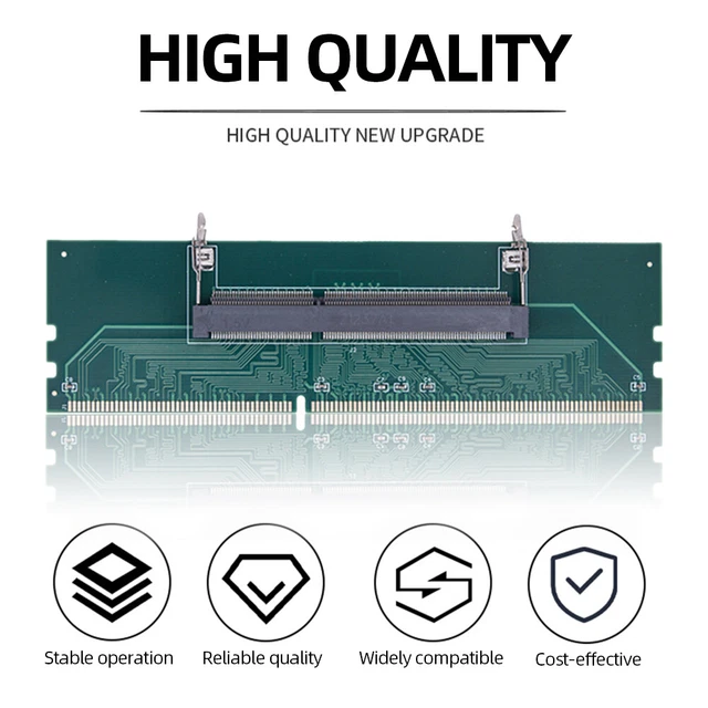Laptop To Desktop Memory Adapter Ddr3 Ddr4 Ddr5 Connector Card Memory