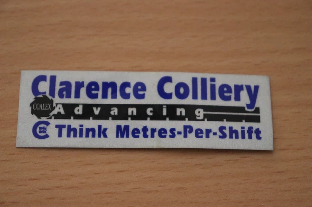 COAL MINING STICKERS, Clarence Colliery $2.95 - PicClick AU