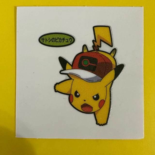 PIKACHU POKEMON PAN seal sticker Very Rare Japanese F/S $9.00 - PicClick