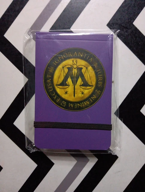 HARRY POTTER MINISTRY OF MAGIC Mini Notebook Universal Studios ...