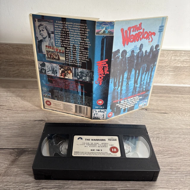 THE WARRIORS UK PAL VHS VIDEO Cassette cult favourite 1979 film movie £ ...