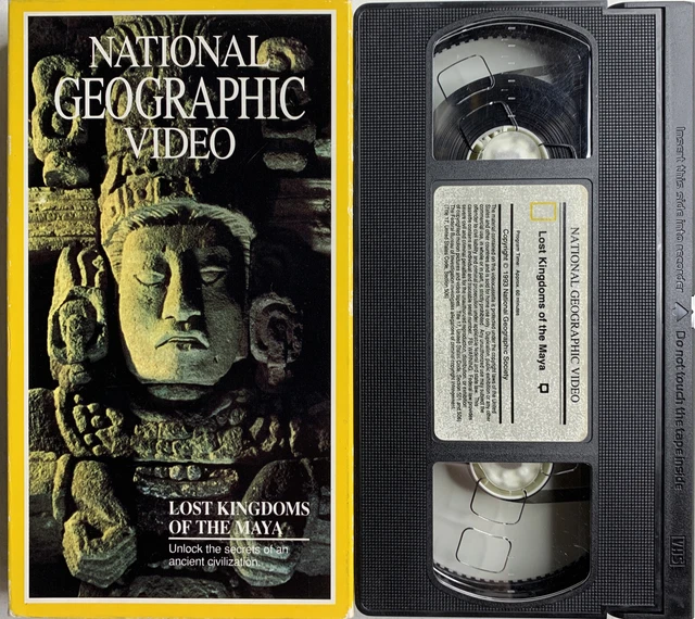 BANDE VHS NATIONAL Geographic Lost Kingdoms of the Maya 1993 EUR 9,10 ...