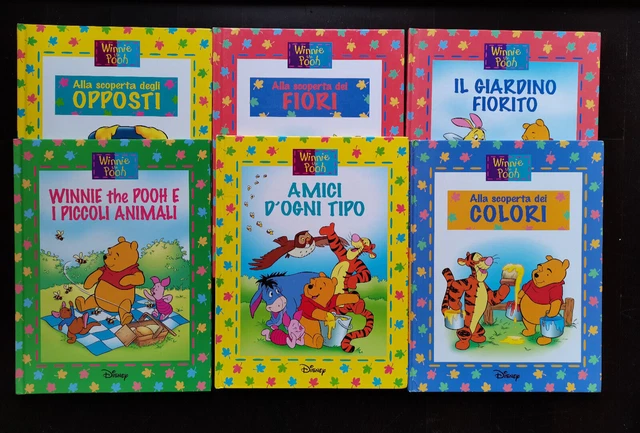 WINNIE THE POOH - Lotto 6 libri Disney De Agostini 1999 EUR 12,00 ...