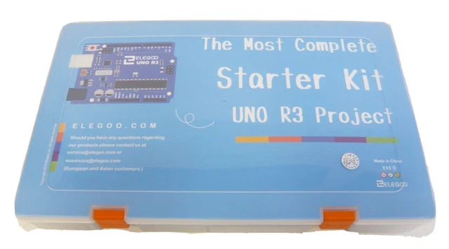 UNO R3 ELEGOO The Most Complete Starter Kit with Tutorial CD #D4 £34.99 - PicClick UK