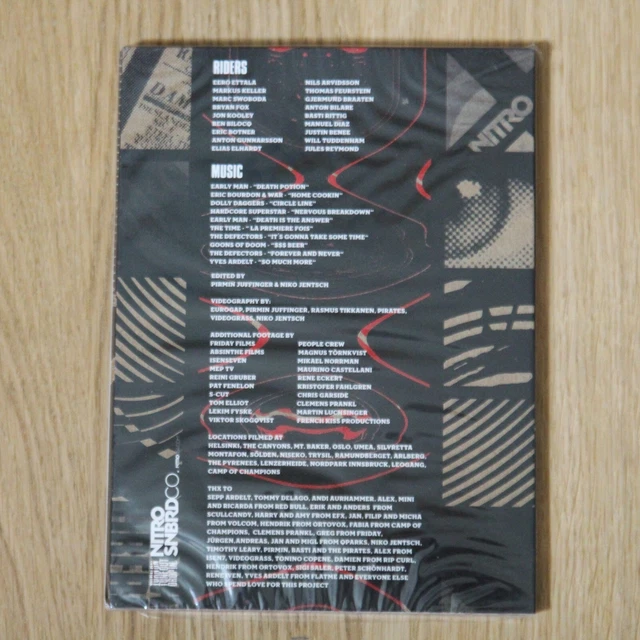 NITROSNBRDCO, TURN ON, Tune Out, Drop In [DVD] - Snowboarding - NEW ...