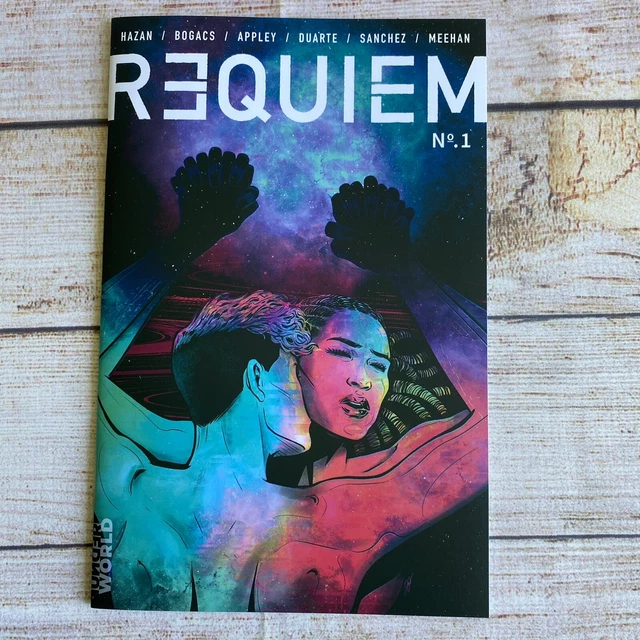REQUIEM NO.1 ~ Sci-Fi Comic Book by Hazan & Bogacs ~ Alternate Cover £ ...