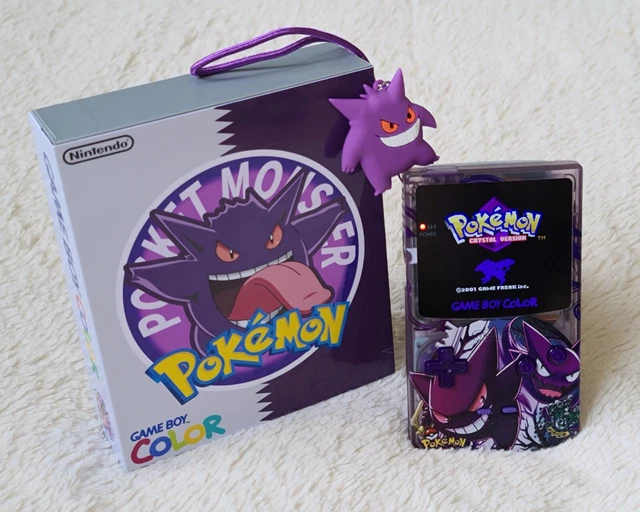 NINTENDO GAME BOY Color Gengar Pokemon USB-C OLED IPS Screen Retro GBC ...
