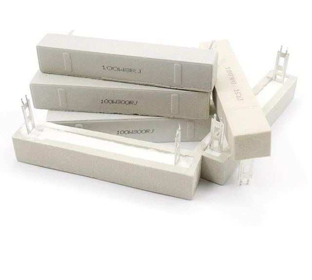 50W RESISTOR WIREWOUND Cement Ceramic Horizontal 1 2 3 4 5 6 8 10 20 ...