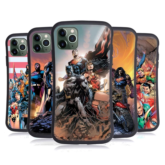 JUSTICE LEAGUE DC COMICS COMIC BOOK COVERS HYBRID CASE FOR APPLE ...