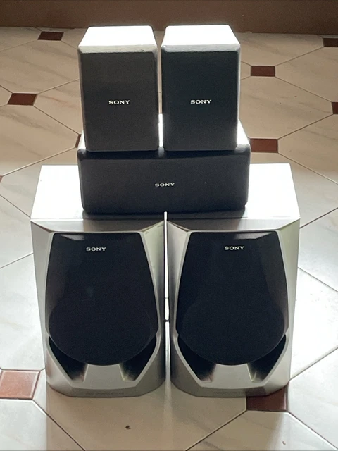 SONY SS-RXD10AV SURROUND Speaker System Bookshelf Speakers **ALL 5 ...