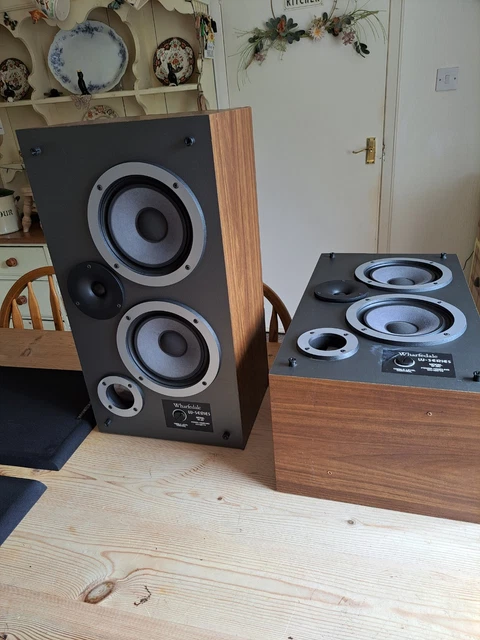VINTAGE WHARFEDALE Speaker's X 2 W-SERIES Model W.30 Power Handling 100 ...