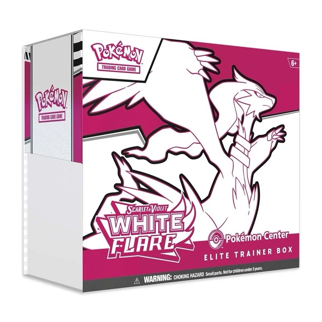 POKÉMON TCG: SCARLET & Violet White Flare - Pokémon Center ETB £93.24 - PicClick UK
