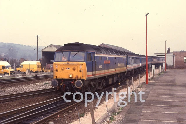 ORIGINAL DIESEL RAILWAY 35mm Slide 47583 Exeter 1025 to Waterloo 1993 £ ...