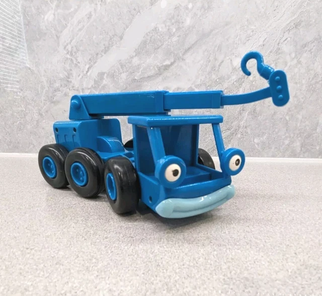 BOB THE BUILDER Lofty Vehicle Cbeebies Vintage Toy Push Along Blue ...