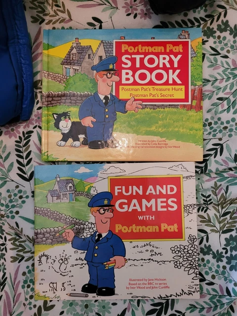 VINTAGE RARE POSTMAN Pat Story Book Set * Free UK Mainland Postage £23. ...