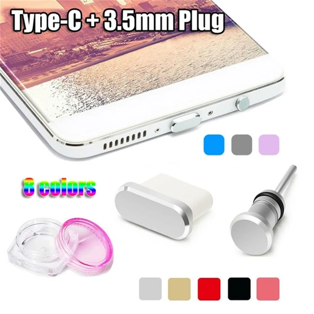 SIM CARD PIN Type C Charging Port Dust Plug 3.5mm Jack For Samsung S10 ...