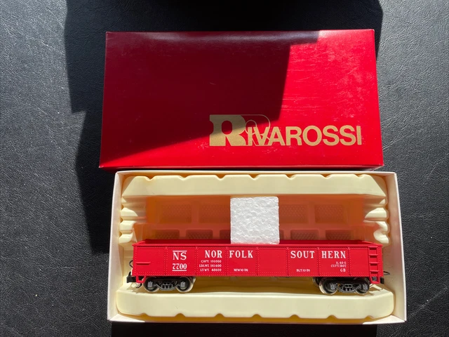 RIVAROSSI 2244 GONDELWAGEN Norfolk Southern - Verpackt Set 2 EUR 17,18 ...