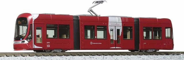 N GAUGE HIROSHIMA Electric Railway 1000 Type PICCOLO PICCOLA 2-Car Set ...