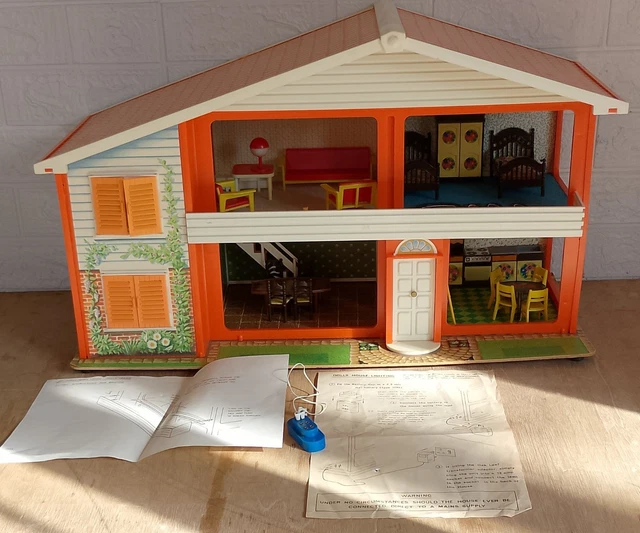 MY FIRST HOME Lodge Toy Works Dollhouse Original Furniture Throughout ...