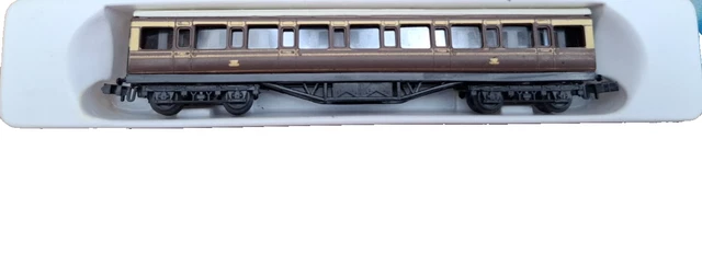 N GAUGE COACHES - Graham Farish 57' GWR Coach, see description £5.97 ...