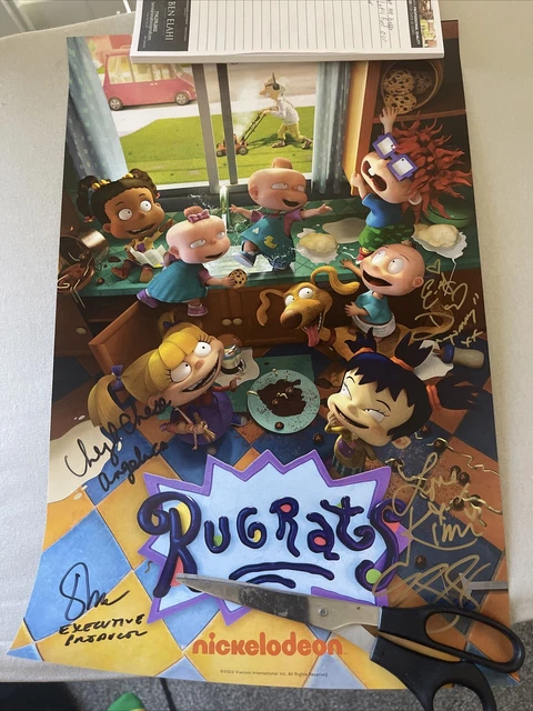 SDCC 2022 EXCLUSIVE Rugrats Cast Signed Poster Nickelodeon Paramount+ ... SDCC 2022 EXCLUSIVE Rugrats Cast Signed Poster Nickelodeon Paramount+ ...