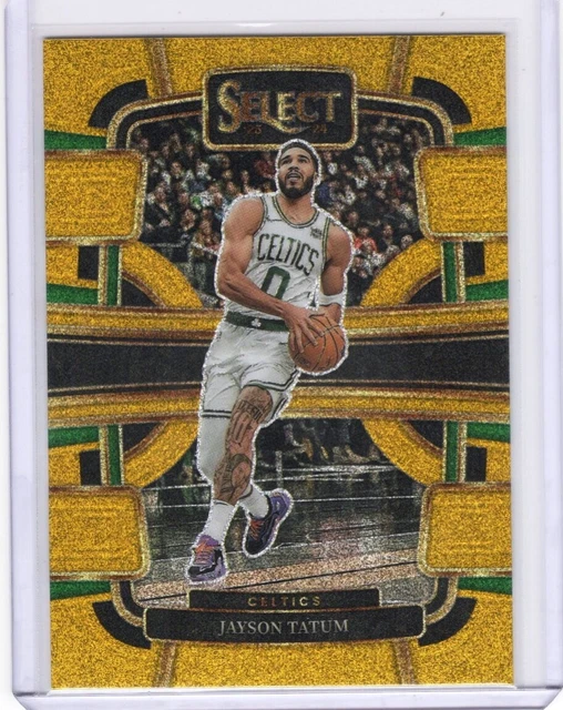 JAYSON TATUM 2023-24 Panini Select Concourse Glitter Oro #45 Celtics EUR 166,29 - PicClick IT