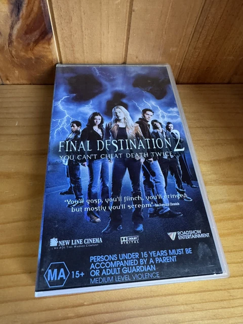 FINAL DESTINATION 2 - ALI LARTER, A.J COOK Horror VHS $19.99 - PicClick AU