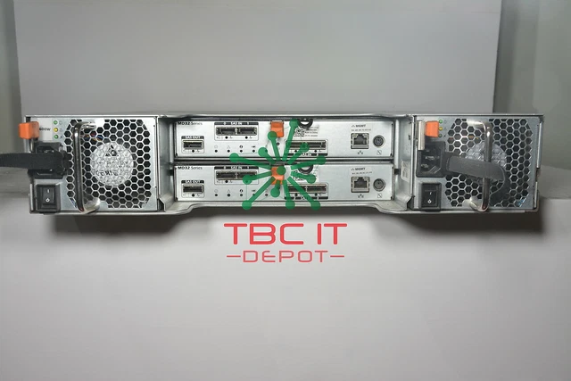DELL POWERVAULT MD3200 DAS Disk Array 12X2TB SAS 7.2K 6Gb-HBA 24TB 2U ...