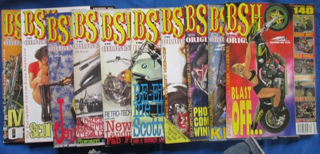 BACK STREET HEROES (BSH) Magazine - Issues 141 - Dec 1995 to 149 - Sep ...