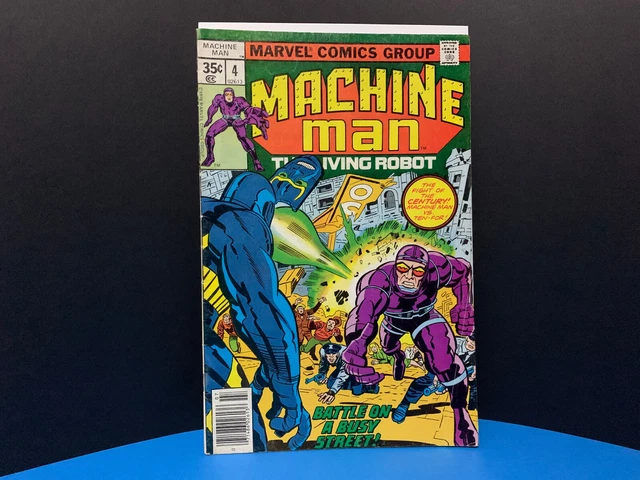 MACHINE MAN THE Living Robot #4 July 1978 Marvel Comics $10.00 ...