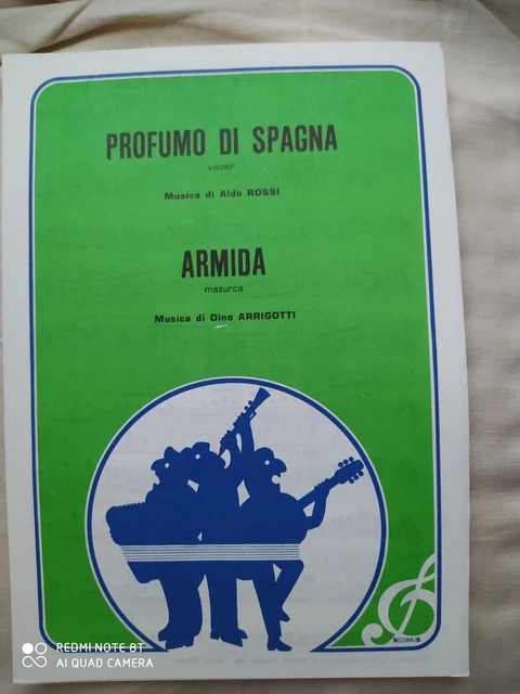 ALDO ROSSI &PROFUMO Di Spagna" - Dino Arrigotti "Armida" - 1986 - Ed ...